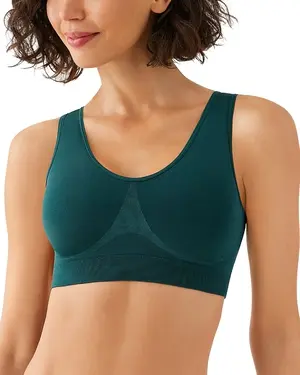 Wacoal B. Smooth Wireless Padded Bralette Ponderosa