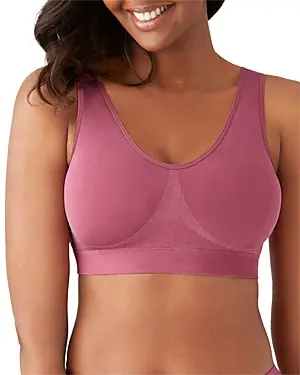 Wacoal B. Smooth Wireless Padded Bralette Rose Wine