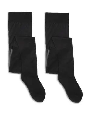 Natori Crystal Sheer Tights - Black