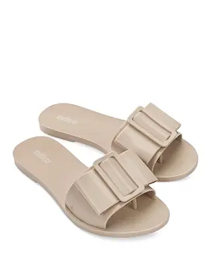 Melissa Babe Buckled Sandals Beige