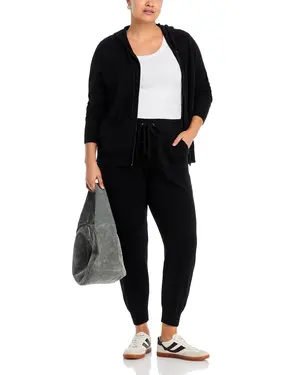 Bloomingdale'S C Exclusive Cashmere Jogger Pants - Black