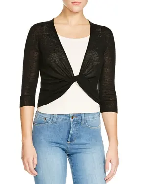 NIC+ZOE Lightweight Four-way Cardigan - Black Onyx