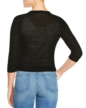 NIC+ZOE Lightweight Four-way Cardigan - Black Onyx
