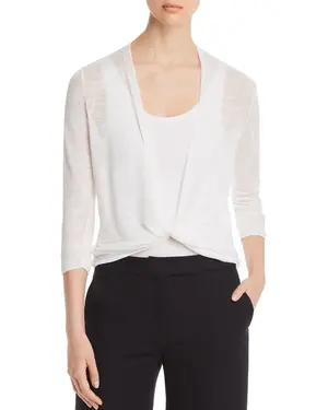 NIC+ZOE Lightweight Four-way Cardigan - Paper White