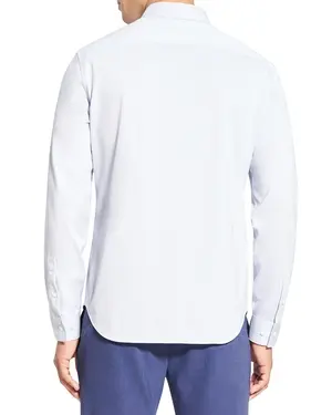 Theory Sylvain Shirt In Structure Knit - Olympic
