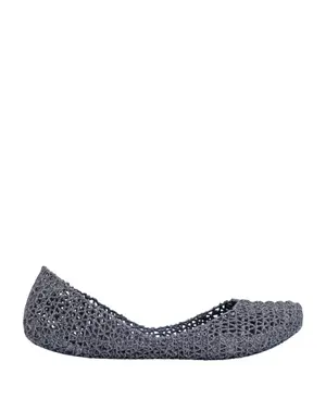Melissa Camppap Vii Slip On Flats - Blue/glitter