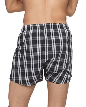 Calvin Klein Traditional Boxers, Pack Of 3 - Gray/black