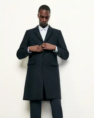 Sandro Apollo Wool Topcoat
