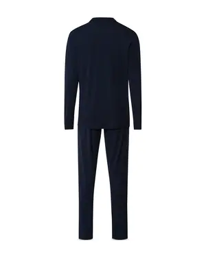 Hanro Night & Day Pajama Set - Deep Navy