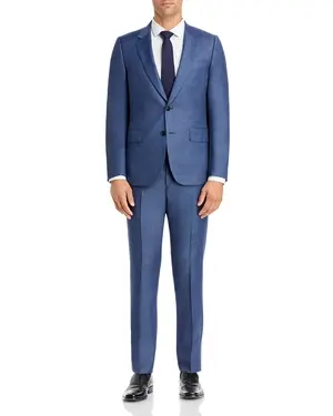 Paul Smith Soho Sharkskin Extra Slim Fit Suit - Dark Blue