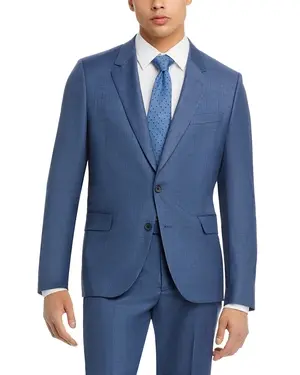 Paul Smith Soho Sharkskin Extra Slim Fit Suit - Dark Blue