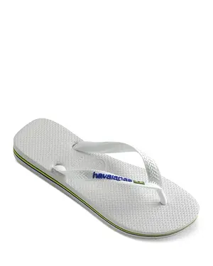 Havaianas Brazil Flip Flop Sandals - White