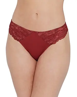SKARLETT BLUE Minx Lace Front Thong Heart/rose
