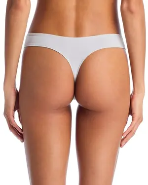 SKARLETT BLUE SKARLETT BLUE Minx Lace Front Thong Pebble/peach
