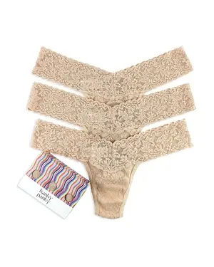 Hanky Panky HANKY PANKY Signature Lace Low Rise Thongs Chai