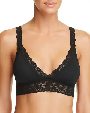 Hanky Panky Supimacotton Padded Bralette - Black