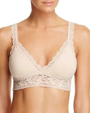 Hanky Panky Supimacotton Padded Bralette Chai Nude
