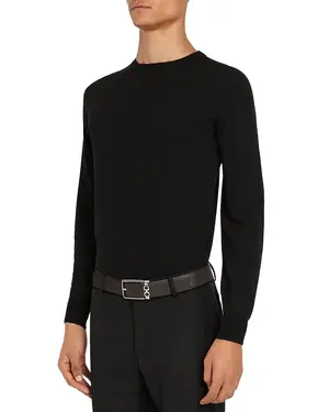 FERRAGAMO Gancini Keeper Reversible Belt - Black/brown