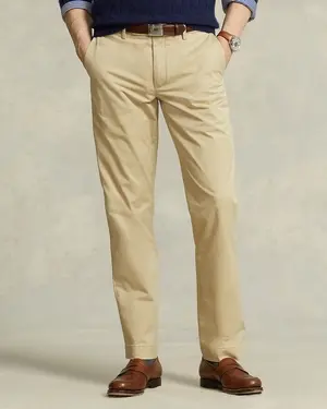 Polo Ralph Lauren Stretch Straight Fit Chinos - Classic Khaki