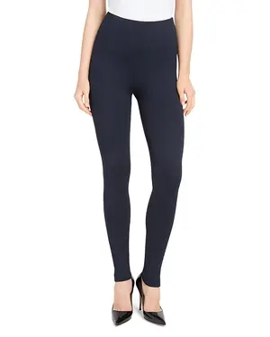 Lyssé Center Seam Ponte Leggings - Midnight