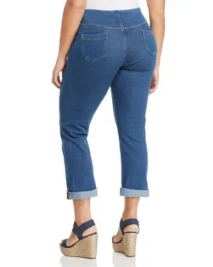 Lyssé Boyfriend Jeans - Mid Wash