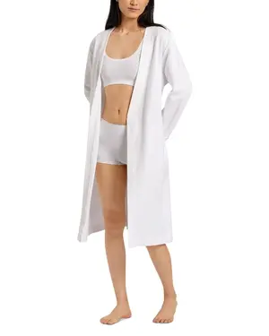 Hanro Cotton Pique Robe