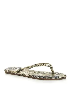 Tkees Studio Exotic Flip Flops - Sandsnake