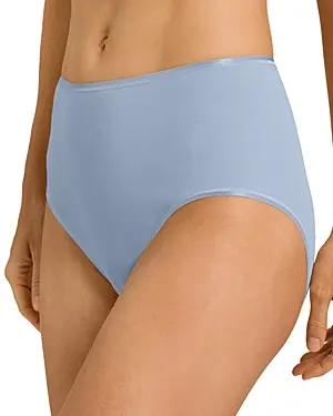 Hanro Cotton Seamless Full Briefs Blue Moon