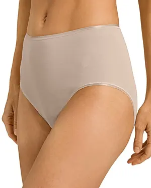 Hanro Cotton Seamless Full Briefs Dune