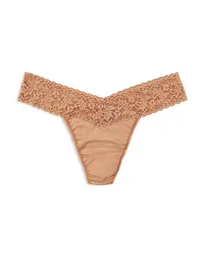 Hanky Panky Supimacotton Low-rise Thong Sun Tan