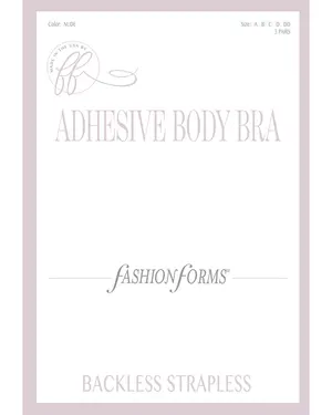 Fashion Forms Adhesive Body Bras, Set Of 3 - Nude