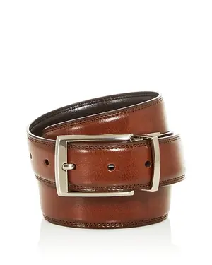 Bloomingdale'S Reversible Leather Belt - Brown