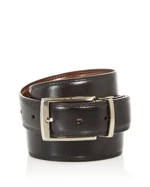 Bloomingdale'S Reversible Leather Belt - Brown