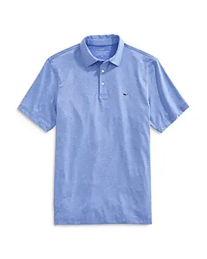Vineyard Vines St. Jean Stripe Sankaty Regular Fit Polo Shirt Breaker Blue