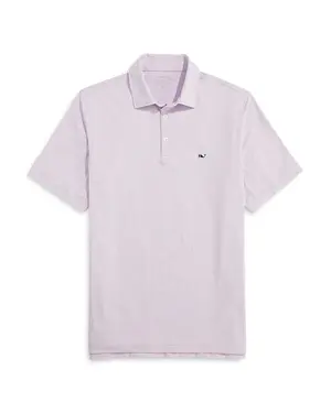 Vineyard Vines St. Jean Stripe Sankaty Regular Fit Polo Shirt D Iris