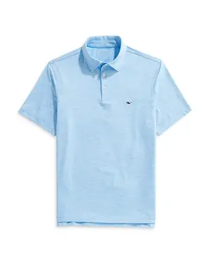Vineyard Vines St. Jean Stripe Sankaty Polo - Ocean Breeze