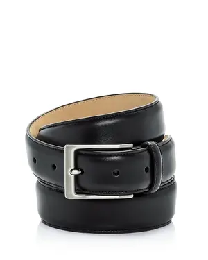 Bloomingdale'S Leather Belt Exclusive - Black