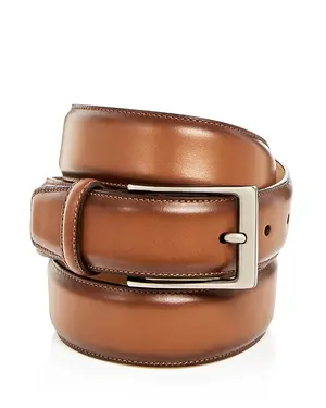 Bloomingdale'S Leather Belt Exclusive - Tan