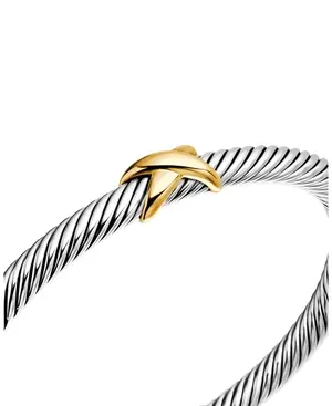 David Yurman X Classic Cable Station Bracelet