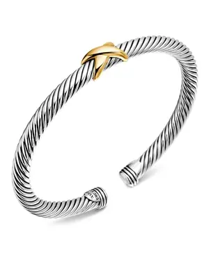 David Yurman X Classic Cable Station Bracelet