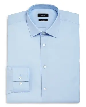 BOSS Slim Fit Dress Shirt - Light Blue