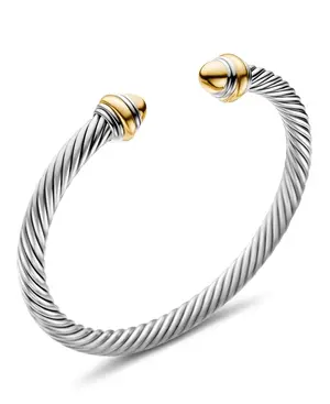David Yurman Cable Classic Bracelet With 14k - Gold