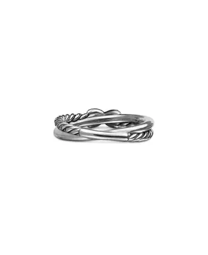 David Yurman Sterling Petite X Ring