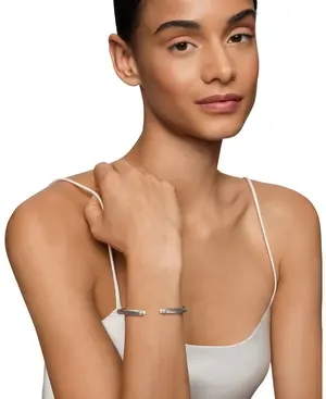 David Yurman Cable Classics Bracelet With Cultured Freshwater Pearls And Diamonds - Pearl