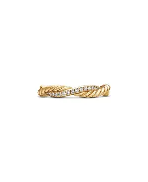 Gold Twisted Rings