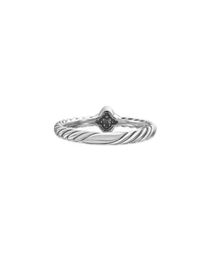 David Yurman Quatrefoil Ring With Diamonds