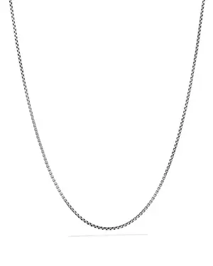 David Yurman Box Chain Necklace - Silver/gold