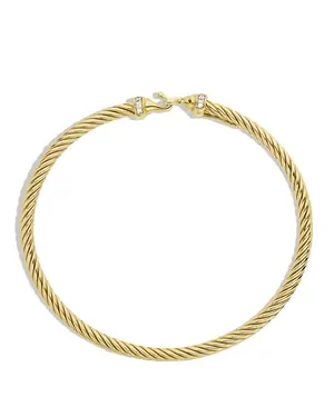 David Yurman Cable Collectibles Buckle Bracelet - Gold