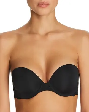 SKARLETT BLUE Goddess Plunge Strapless Bra - Black