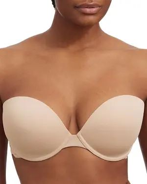 SKARLETT BLUE Goddess Plunge Strapless Bra - Cashmere